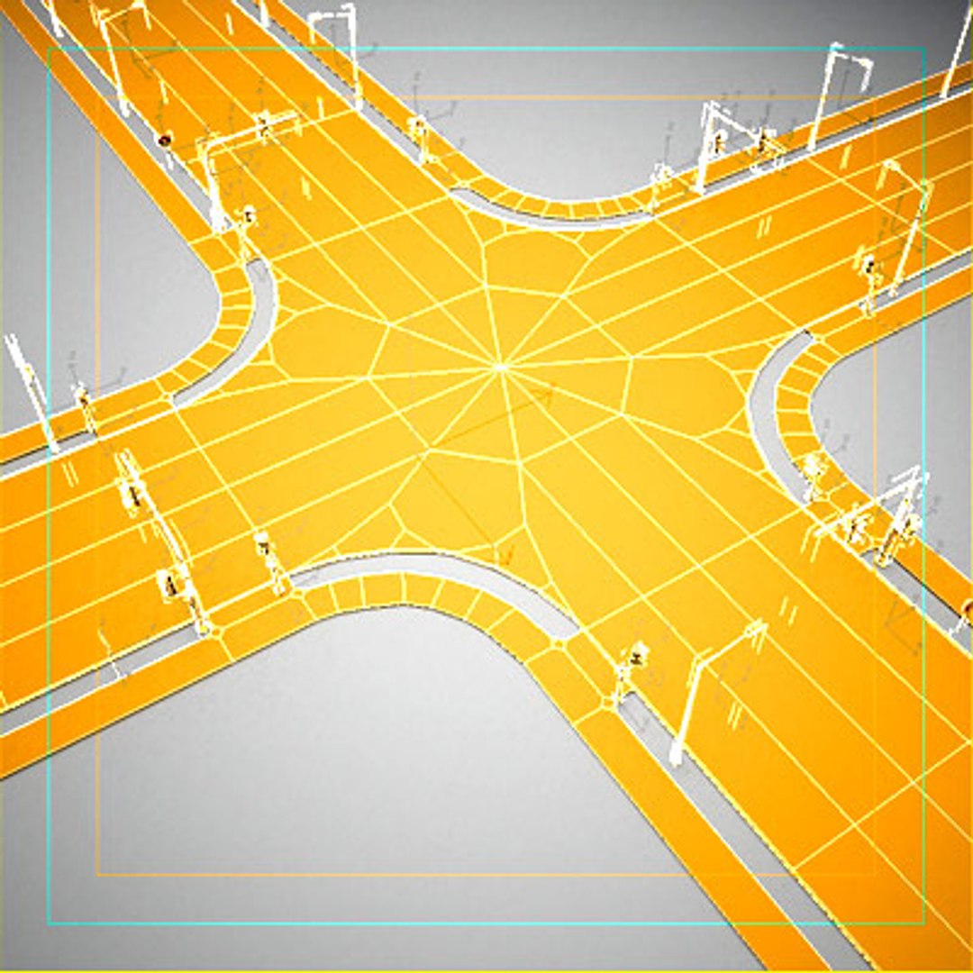 Lights Scene 3d Model