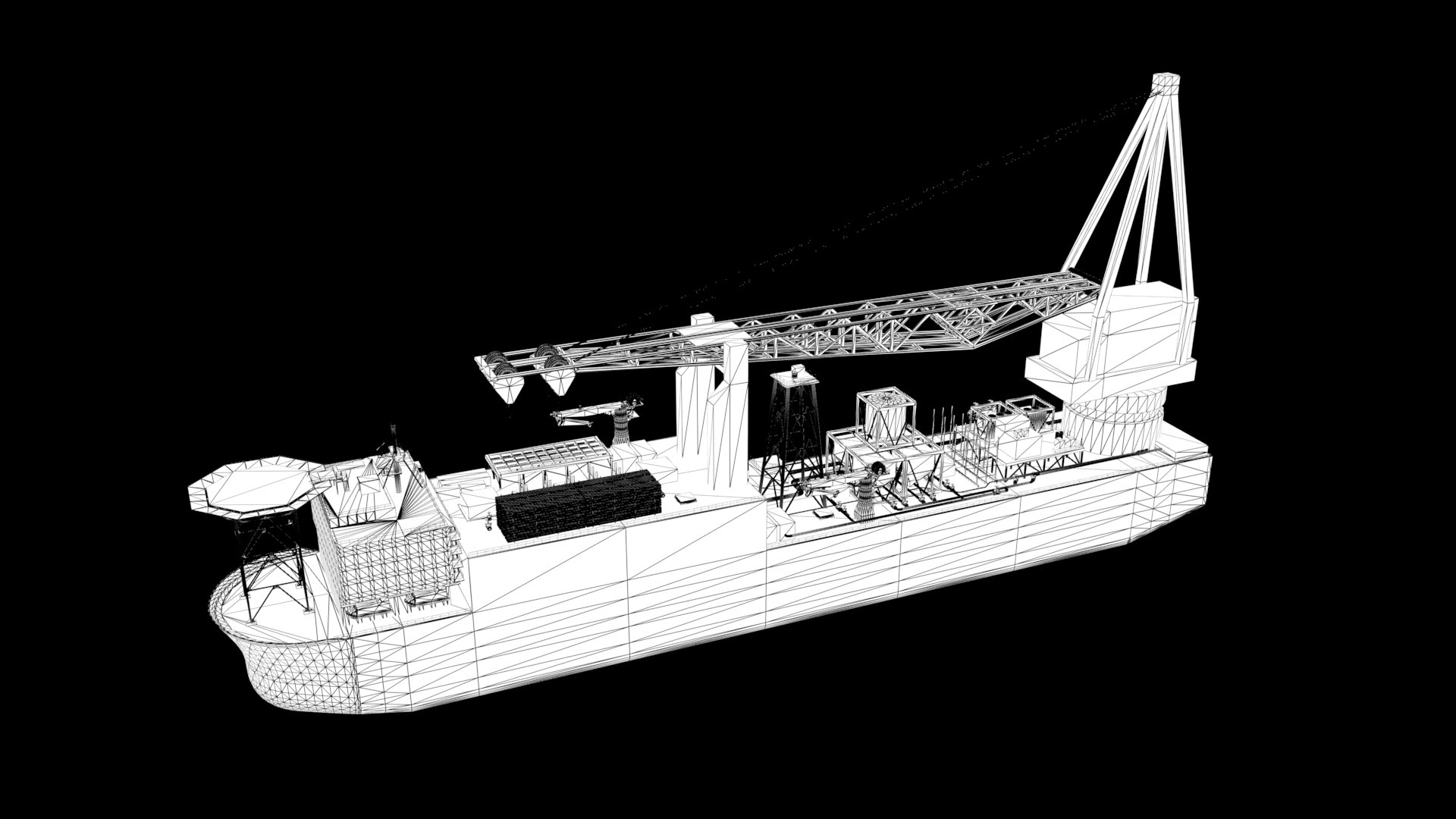 Vessel DLS 4200 3D model model - TurboSquid 2148635