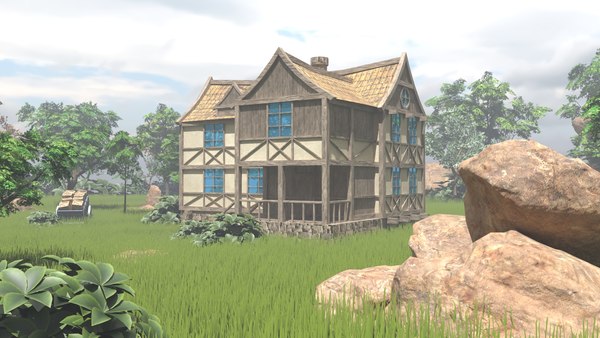 Free 3D Fantasy house Scene - TurboSquid 1772487