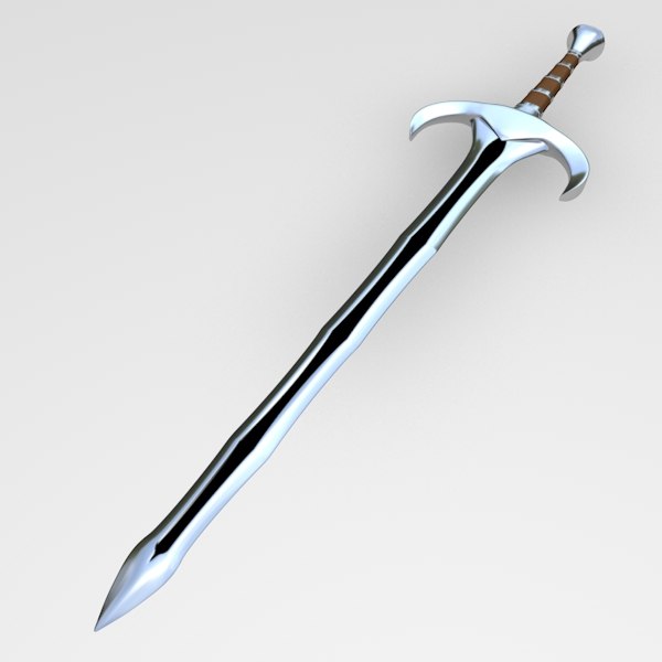 3d fantasy sword model