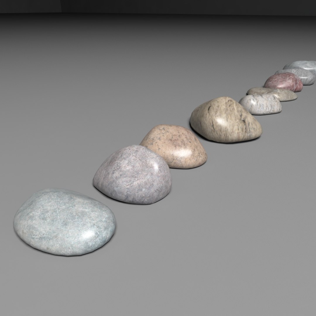 Stone Packs 3d Obj