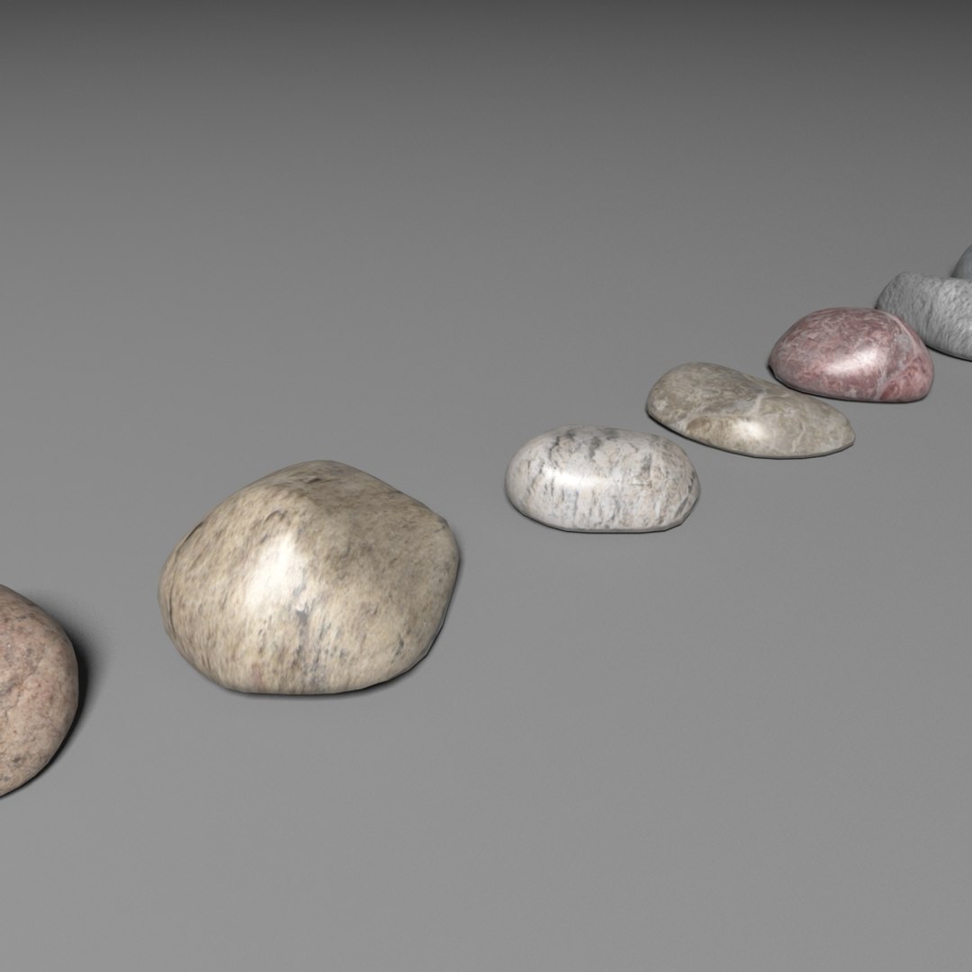Stone Packs 3d Obj