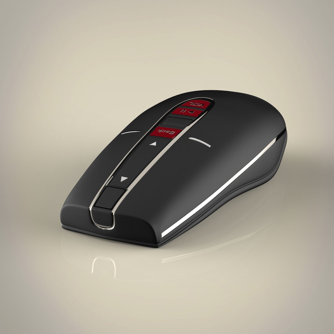 Wireless Mouse 3D Model - TurboSquid 1713102