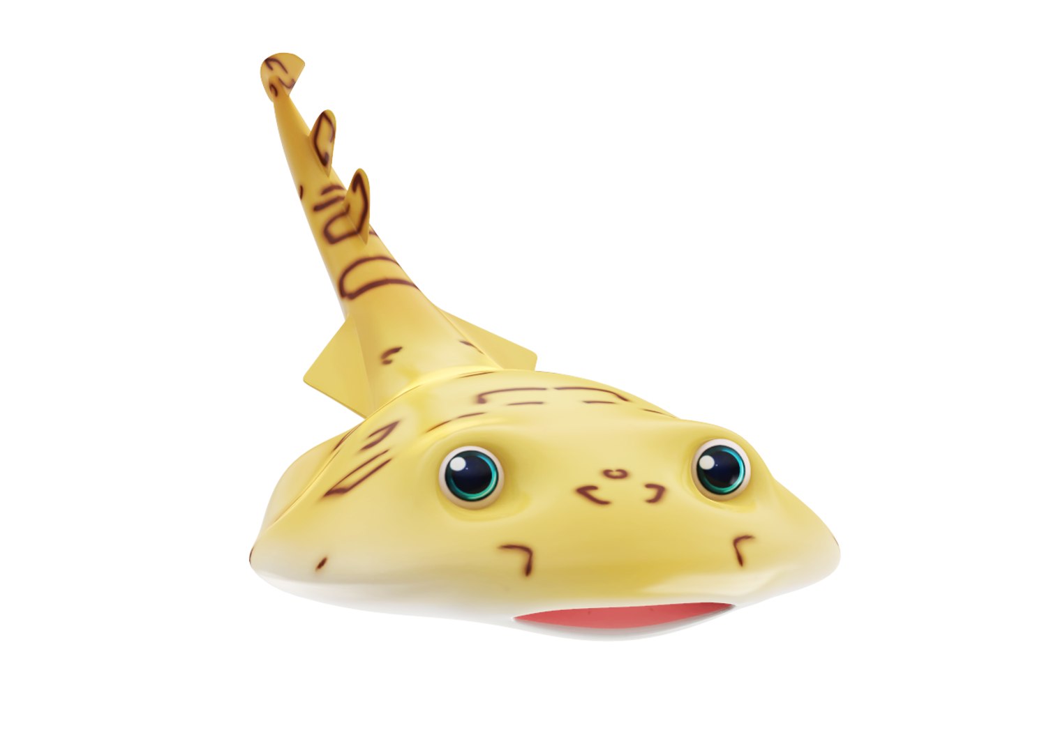 3D Narcine Bancroftii Fish Toon - TurboSquid 1586324