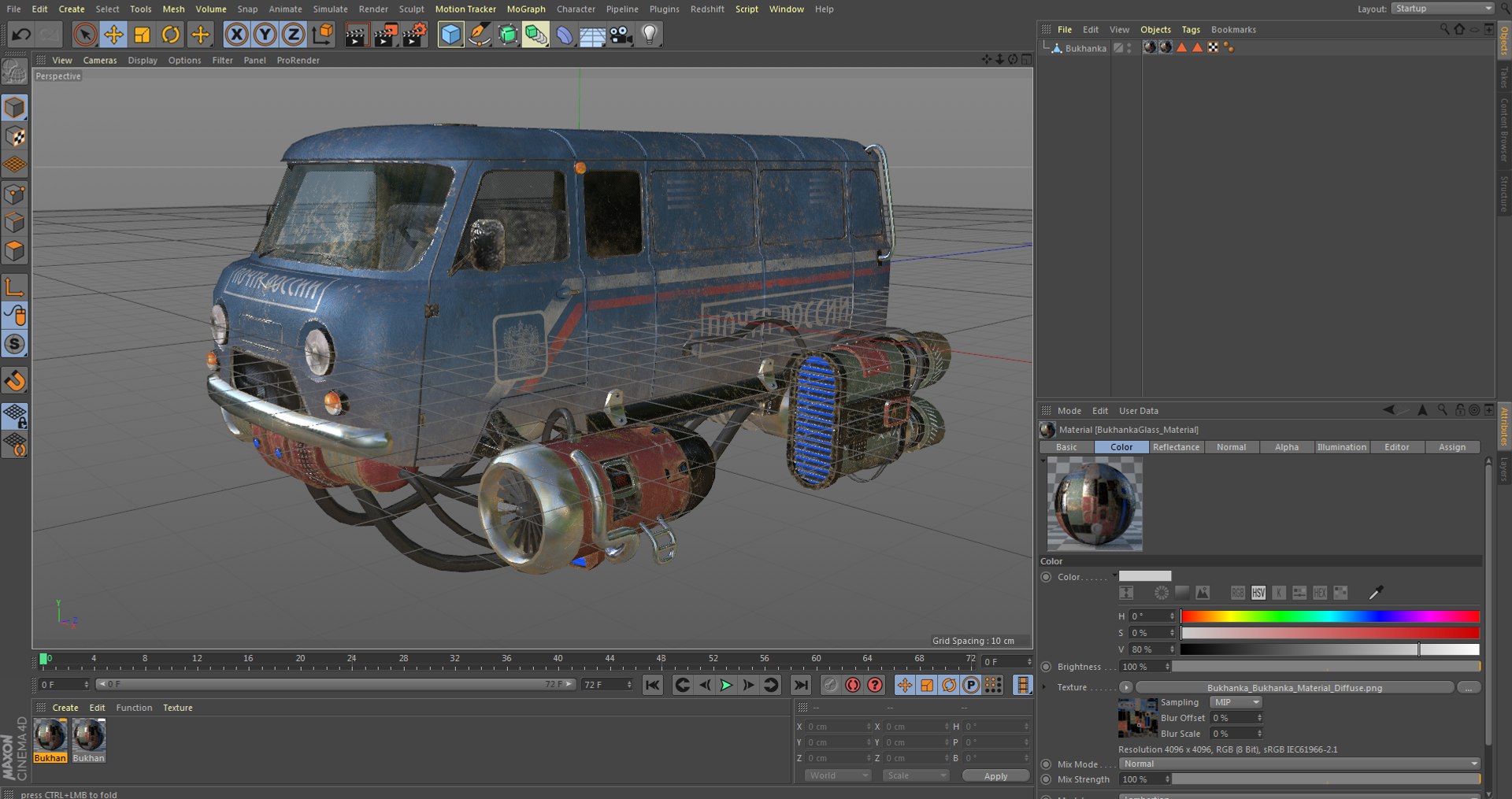 3D Model Soviet Flying Car - TurboSquid 1579711