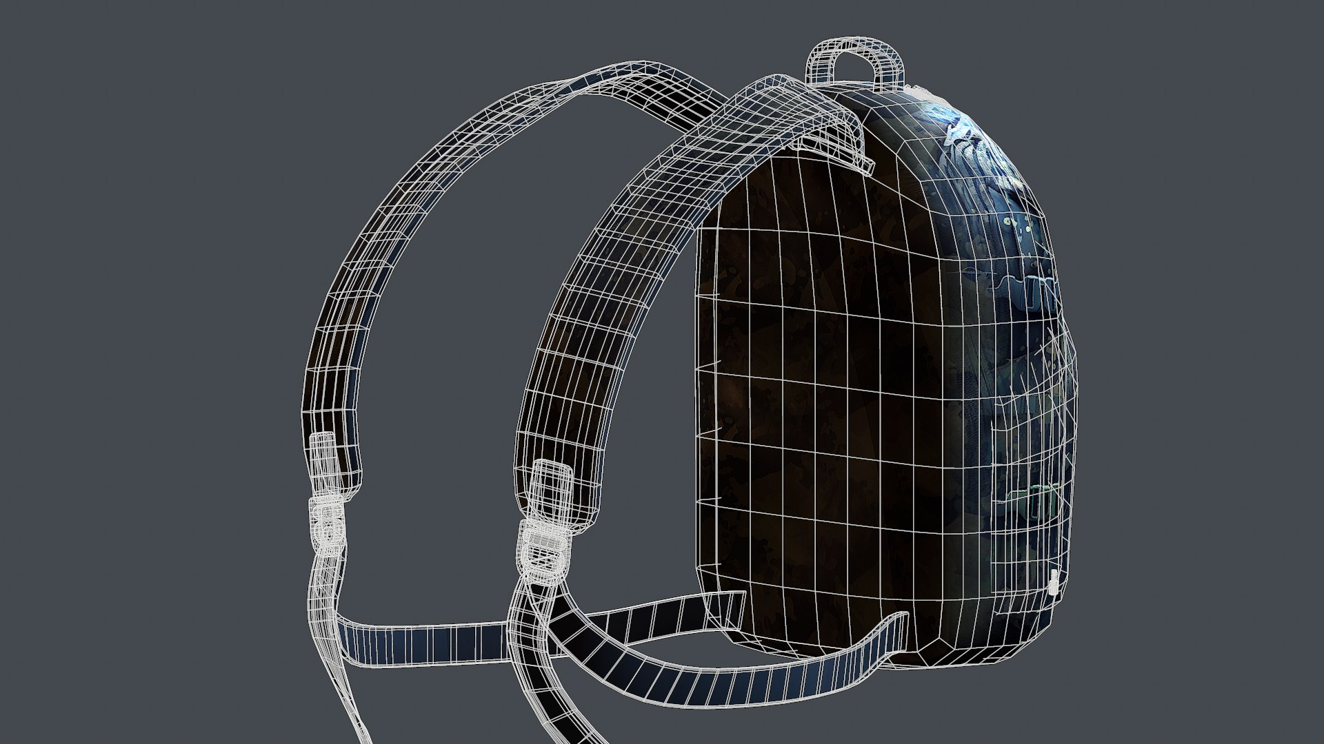 3D Backpack Camping Bag Baggage Model - TurboSquid 2044084