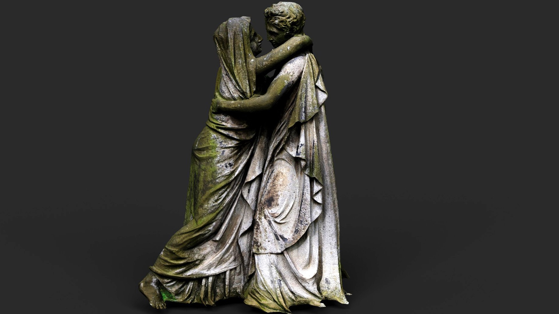 Abandoned Group Mossy Monument PBR Photogrammetry 3D Model - TurboSquid ...