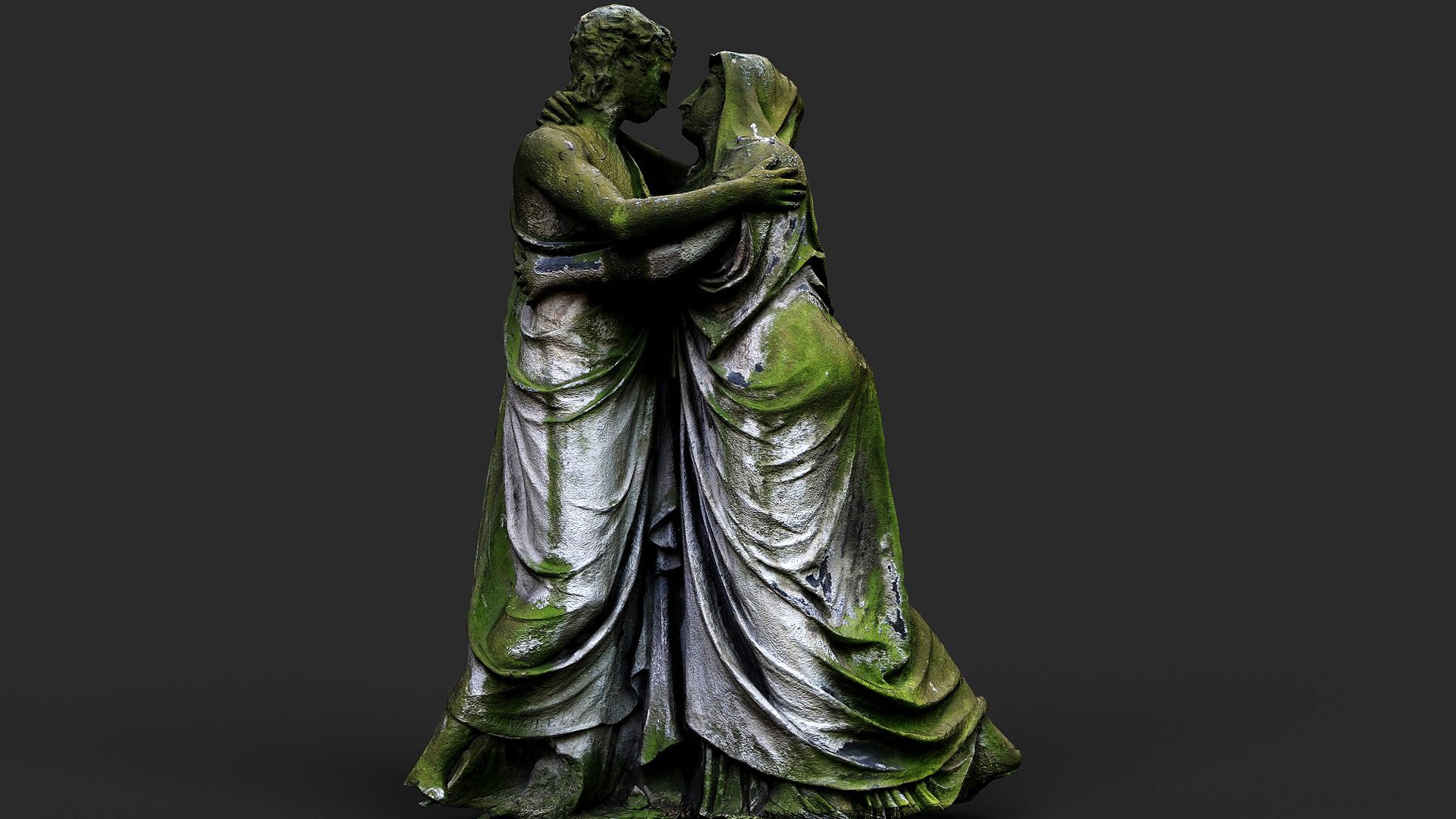 Abandoned Group Mossy Monument PBR Photogrammetry 3D Model - TurboSquid ...