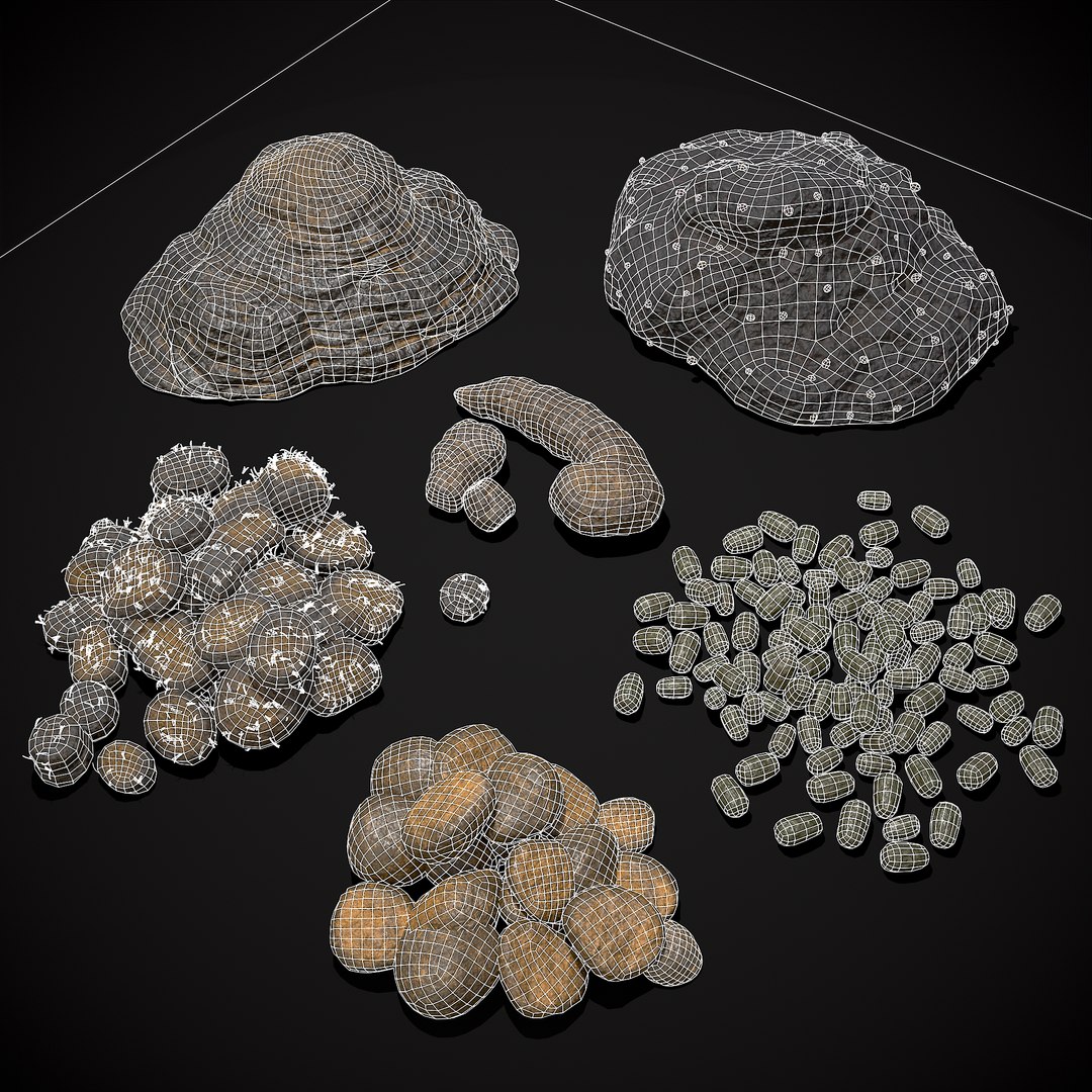 3D Poop Variety Pack Model - TurboSquid 2201097