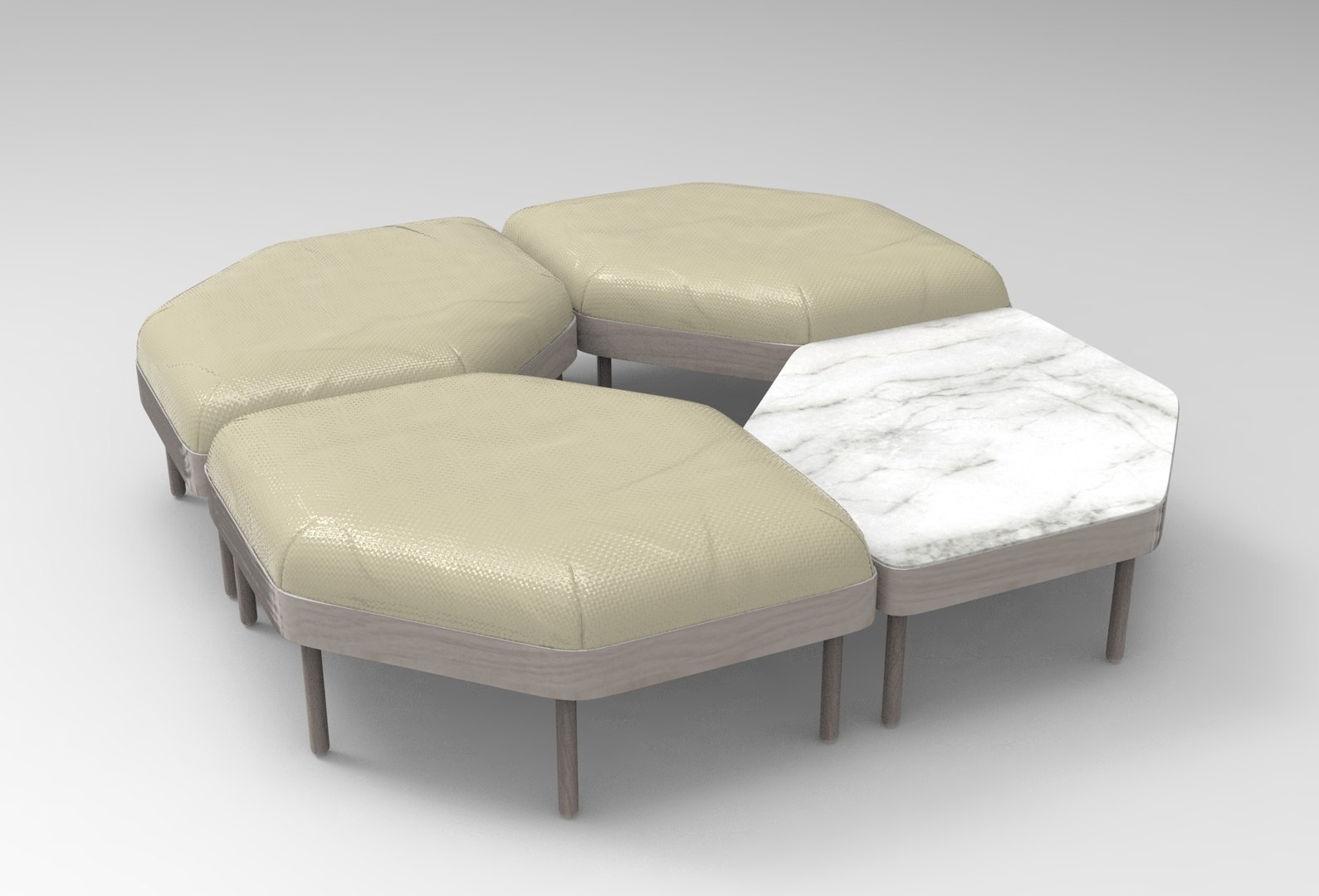 Minto Sofa Model - TurboSquid 2253898