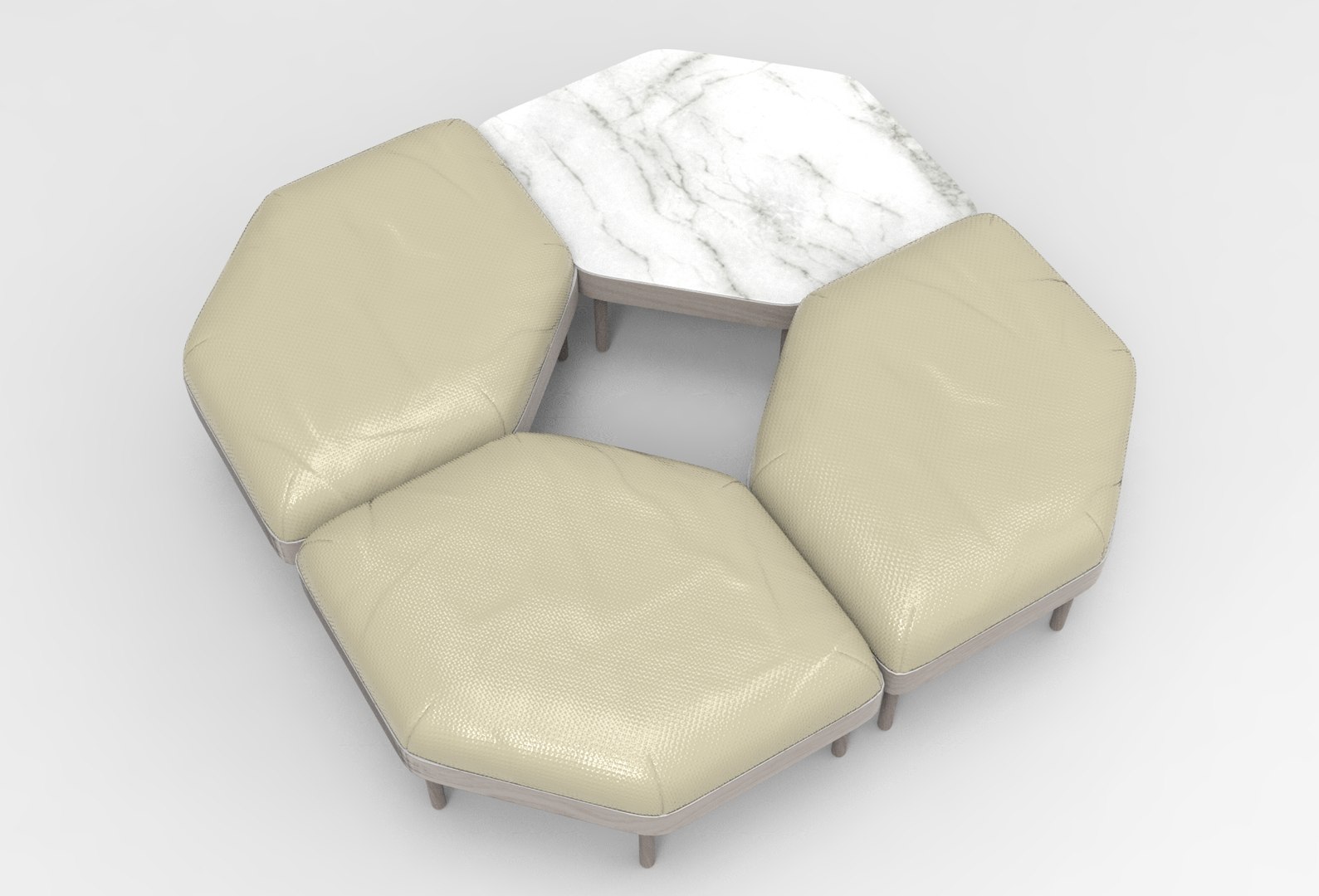 Minto Sofa Model - TurboSquid 2253898