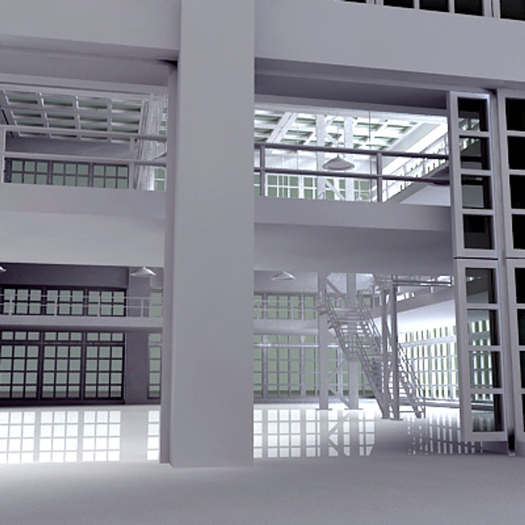 3d Interior Build Model