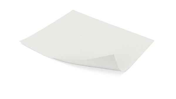 modelo 3d Paper With Corner Curl - TurboSquid 1993629