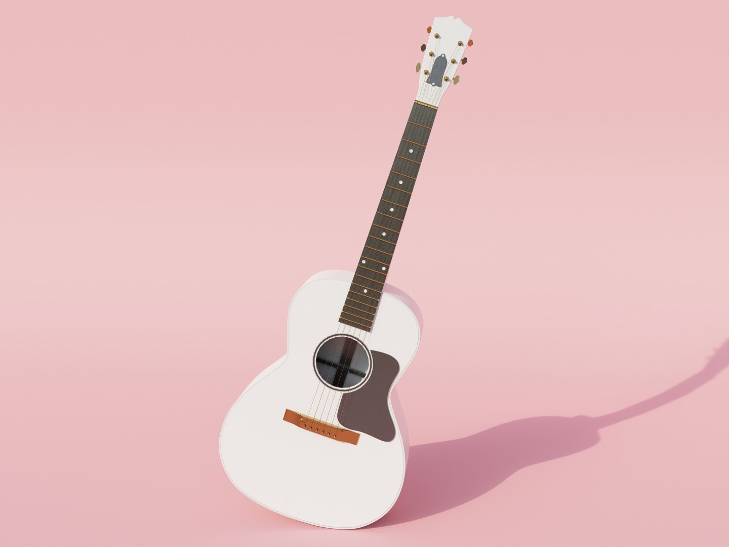 Guitar 3d Model high poly mesh 3D model - TurboSquid 2139108