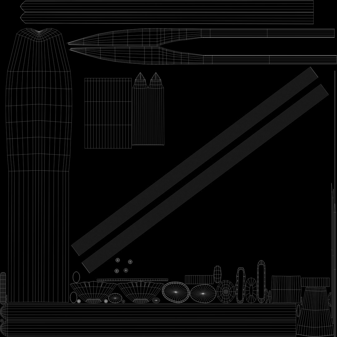 3D Wushu Straightsword Jian Model - TurboSquid 2275203