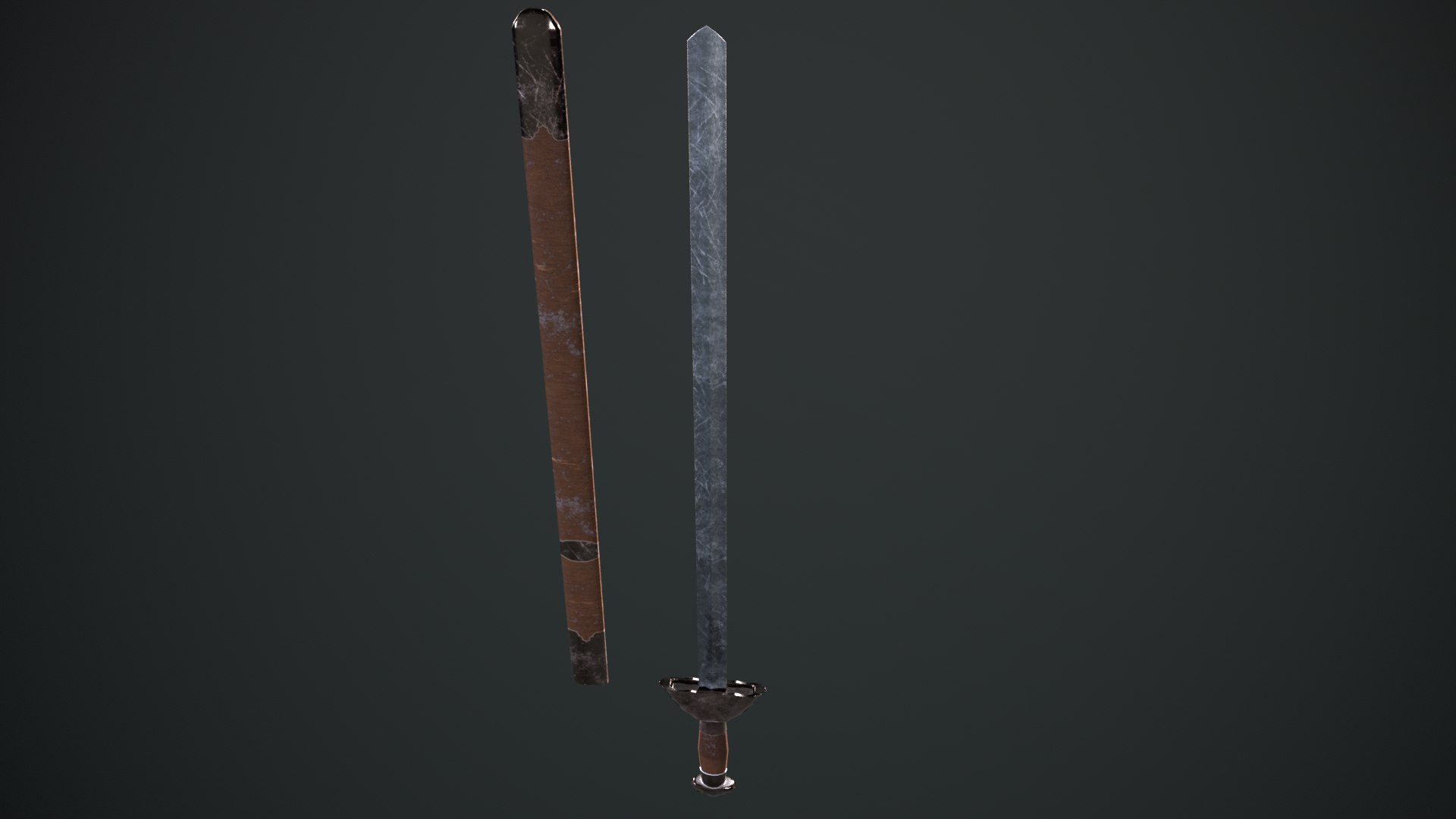 3D Wushu Straightsword Jian Model - TurboSquid 2275203