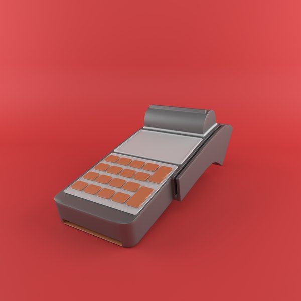 3D model pos machine - TurboSquid 1404459