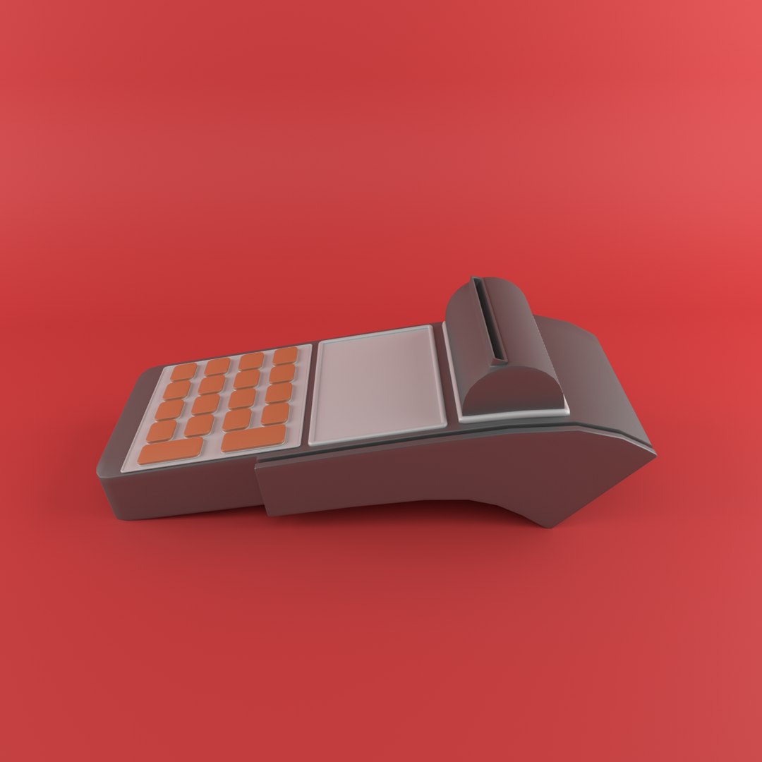 3D Model Pos Machine - TurboSquid 1404459