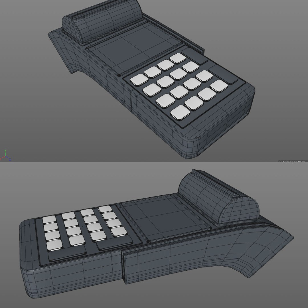 3D Model Pos Machine - TurboSquid 1404459