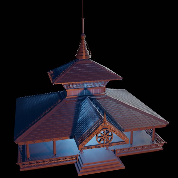 Temple Blender Models for Download | TurboSquid