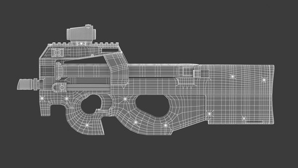 modelo 3d FN P90 - TurboSquid 1765631
