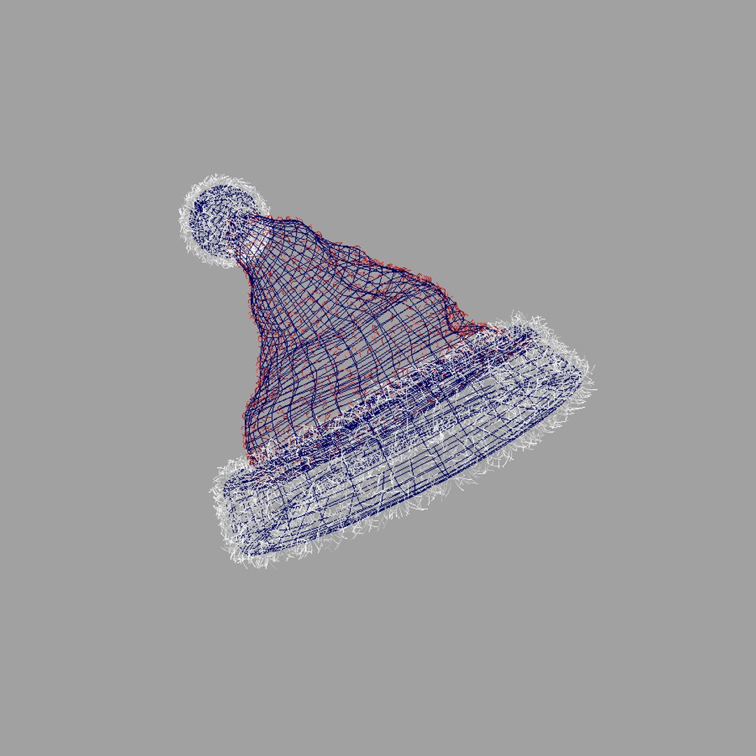 Christmas Hat 3d Model