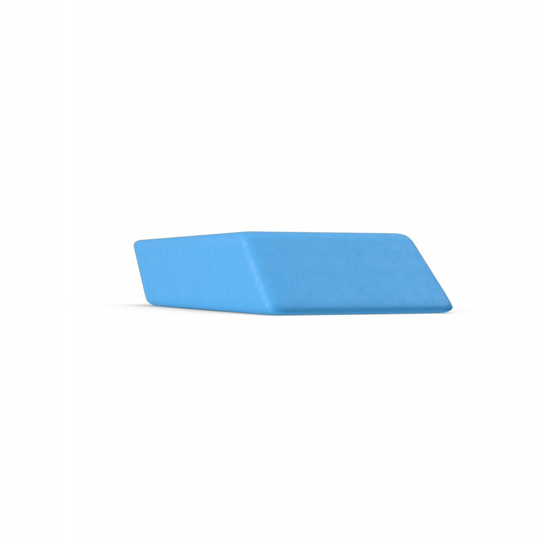 Blue Eraser 3D Model - TurboSquid 1869688