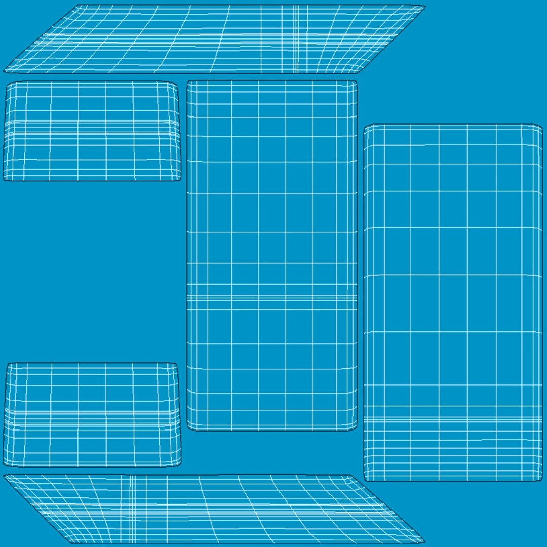 Blue Eraser 3D Model - TurboSquid 1869688