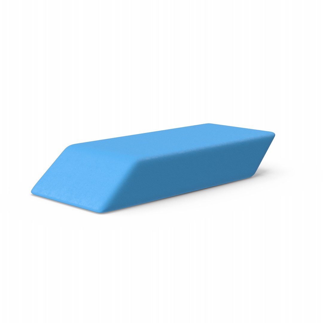Blue Eraser 3D Model - TurboSquid 1869688