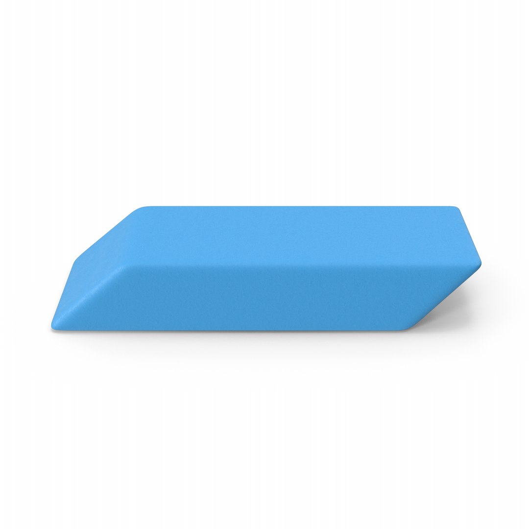 Blue Eraser 3D Model - TurboSquid 1869688