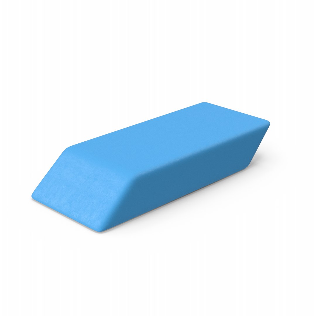 Blue Eraser 3D Model - TurboSquid 1869688