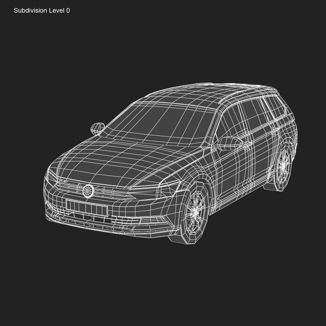 3d model passat b8