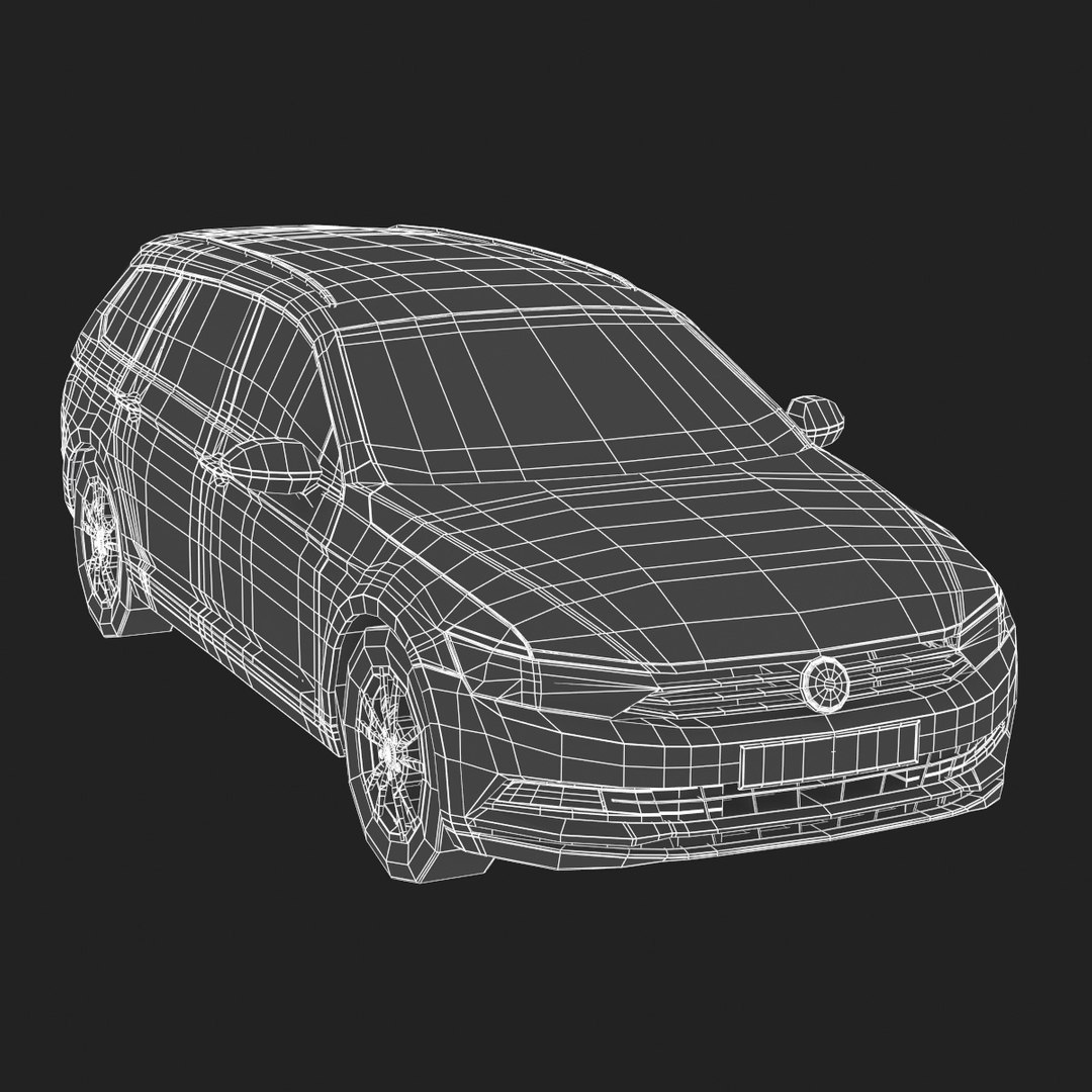 3d model passat b8