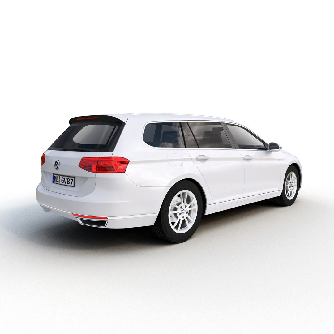 3d model passat b8