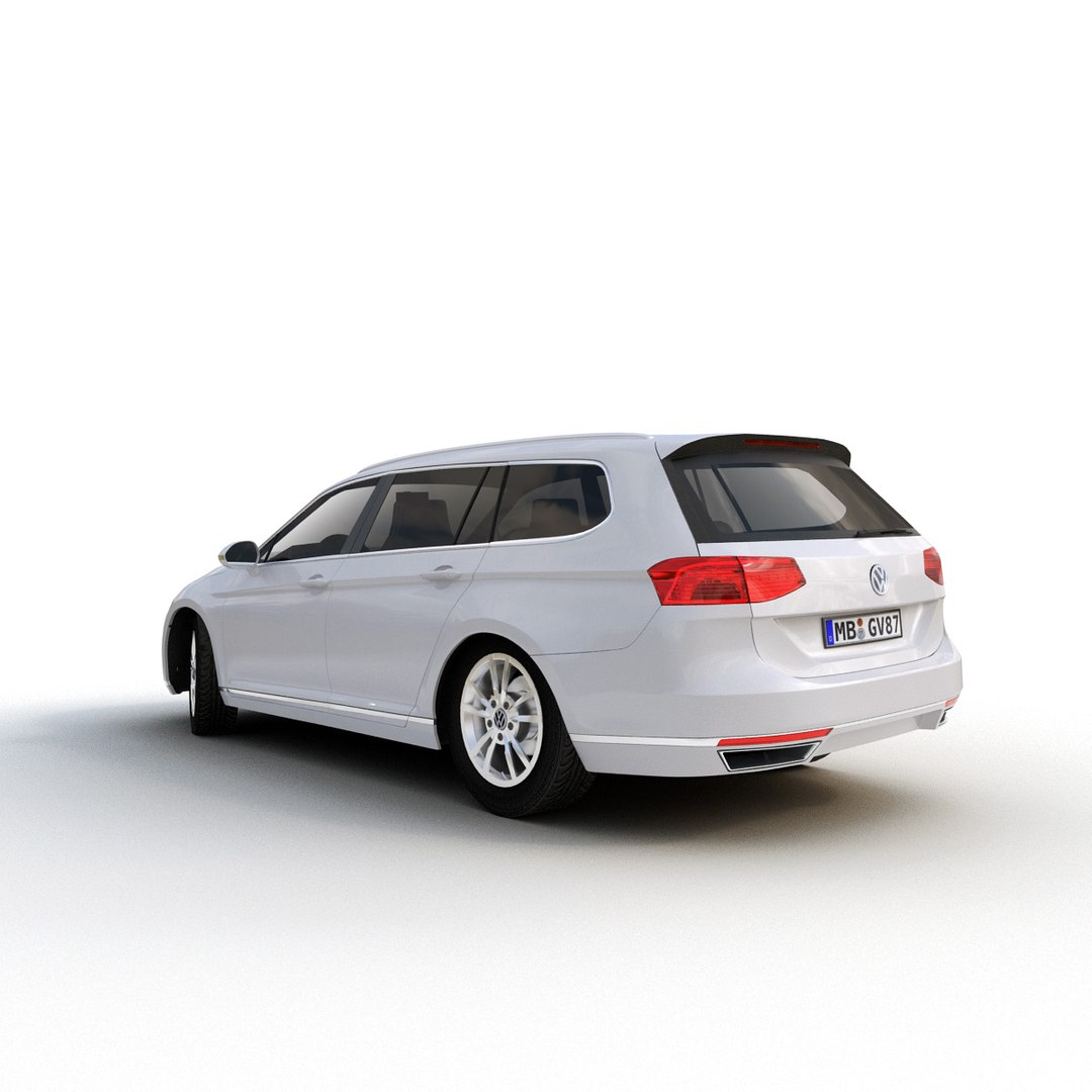 3d model passat b8