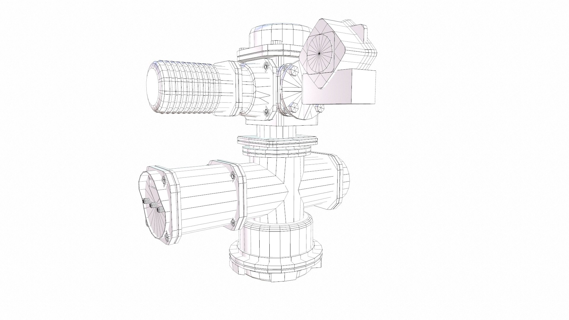3D Model Valve Pump - TurboSquid 2334042