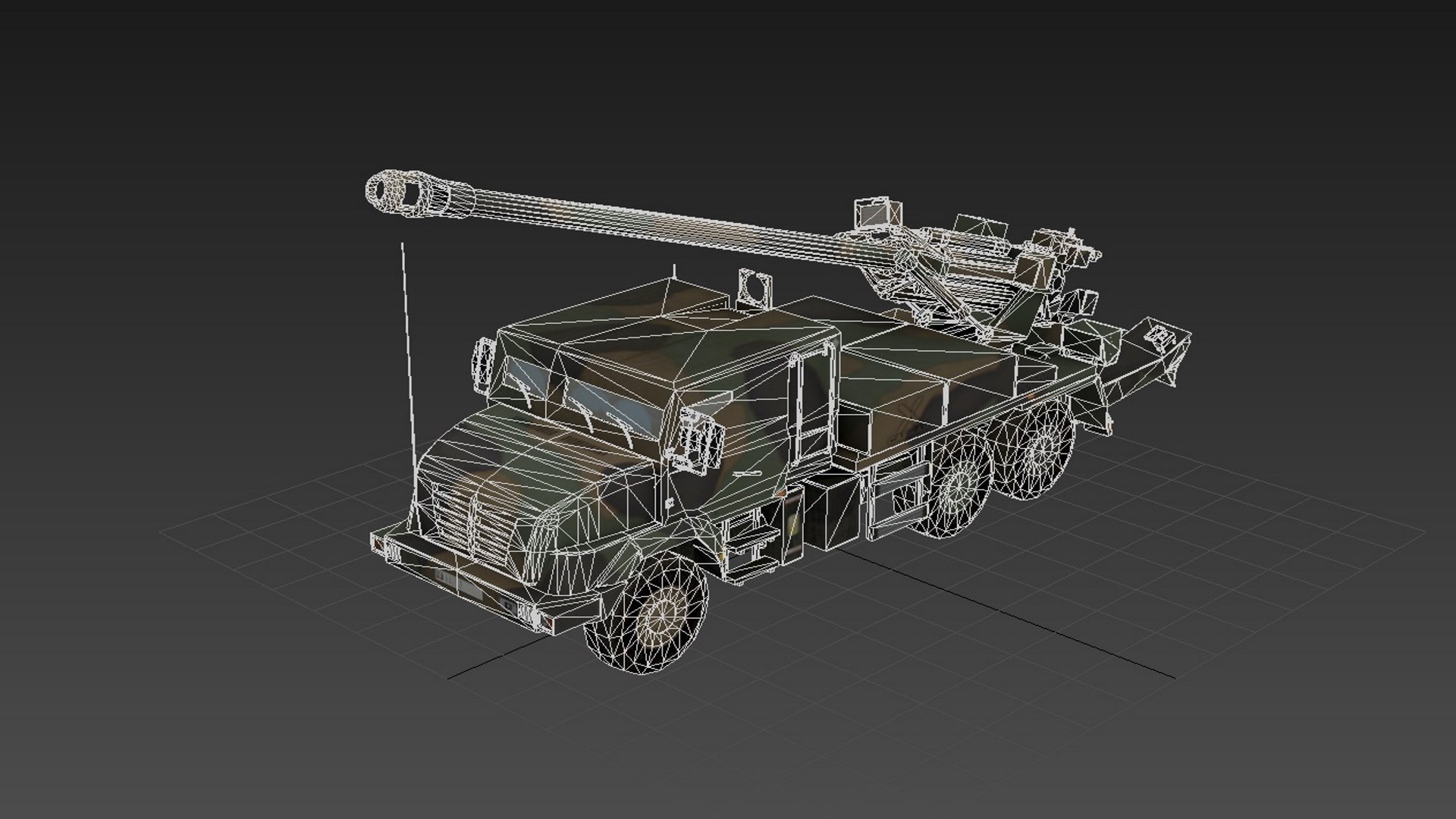 3D Caesar Artillery Model - TurboSquid 1924472
