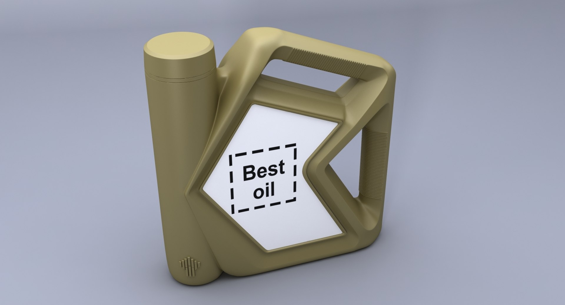 3D Motor Oil Bottle - TurboSquid 1257044