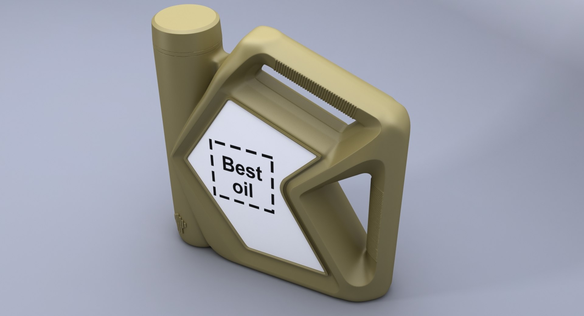 3D Motor Oil Bottle - TurboSquid 1257044