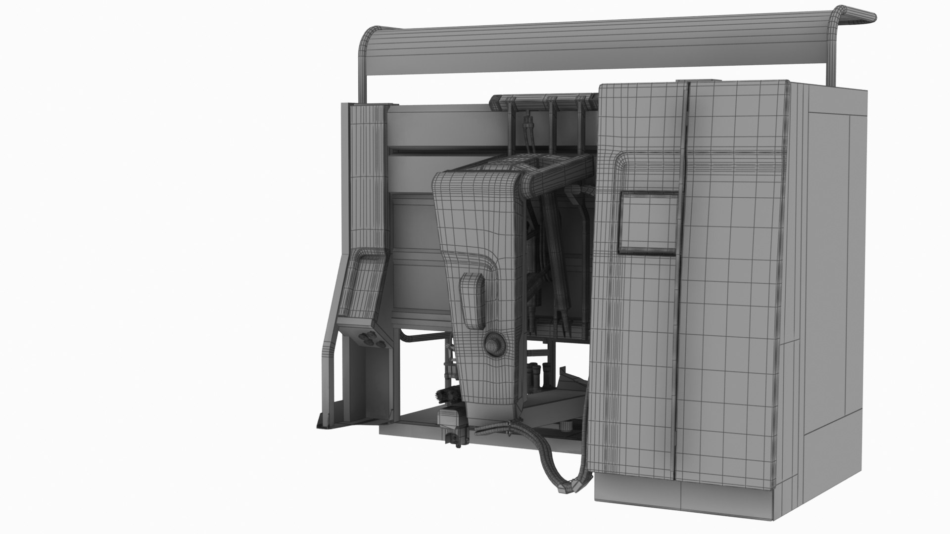 Milking Automatic Robot Model - TurboSquid 2107492