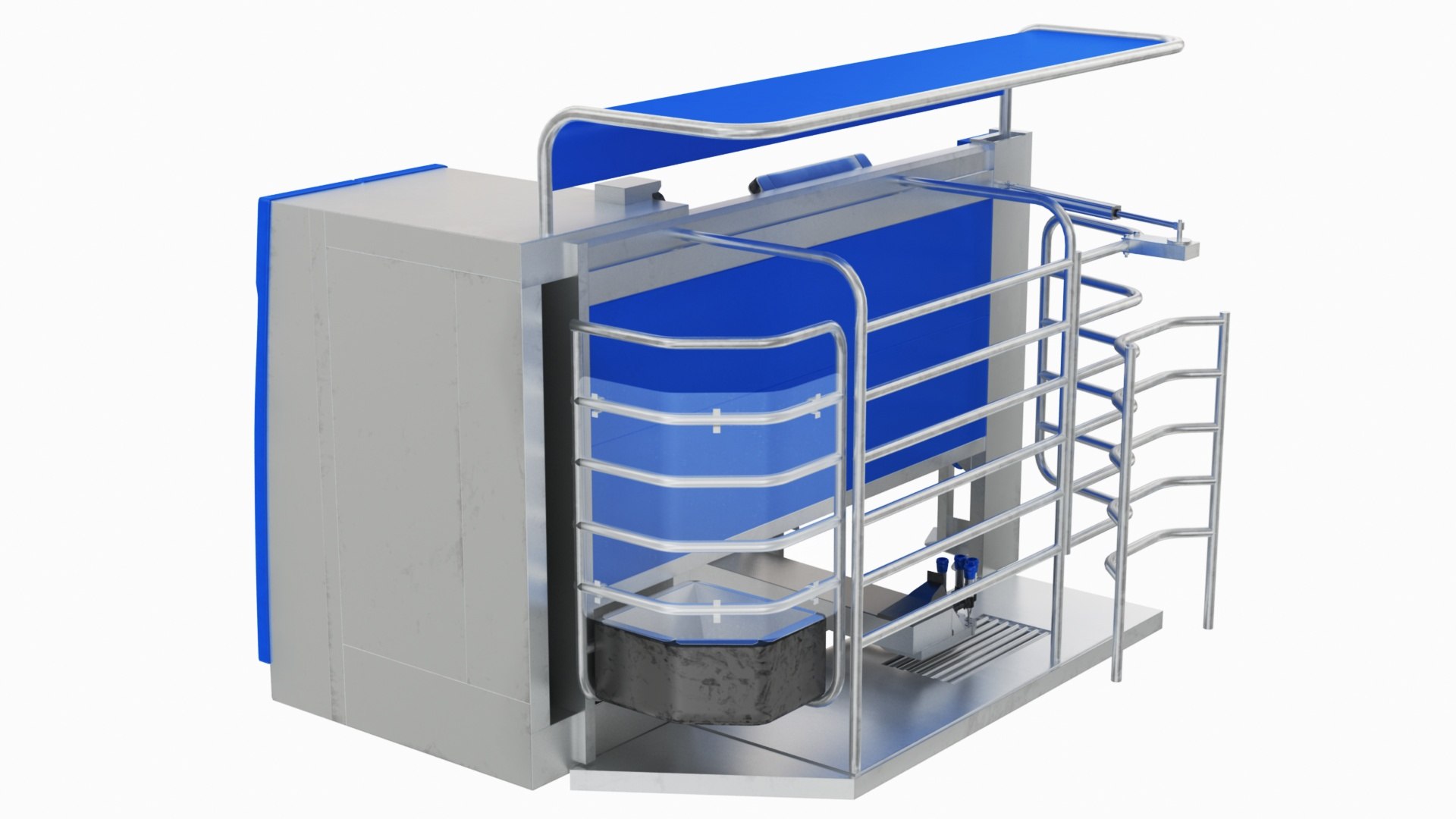 Milking Automatic Robot Model - TurboSquid 2107492