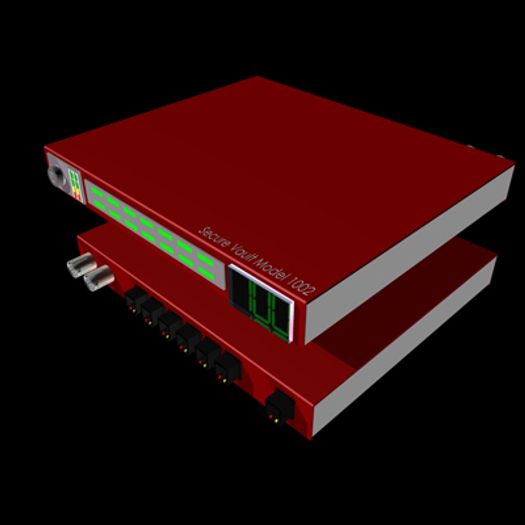 Secure Vault Router 3d 3ds