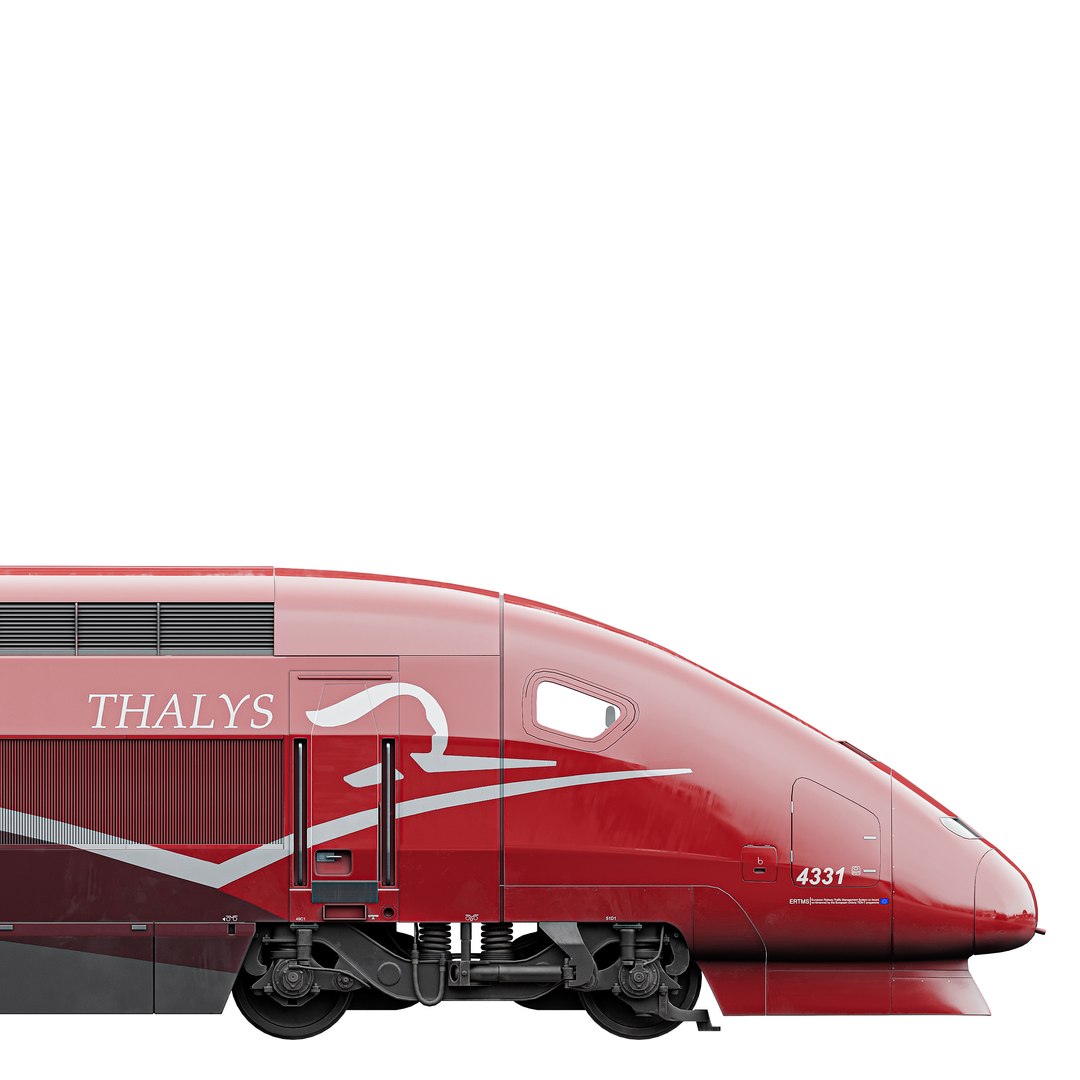 3D TGV PBKA THALYS-HEAD Model - TurboSquid 2336660