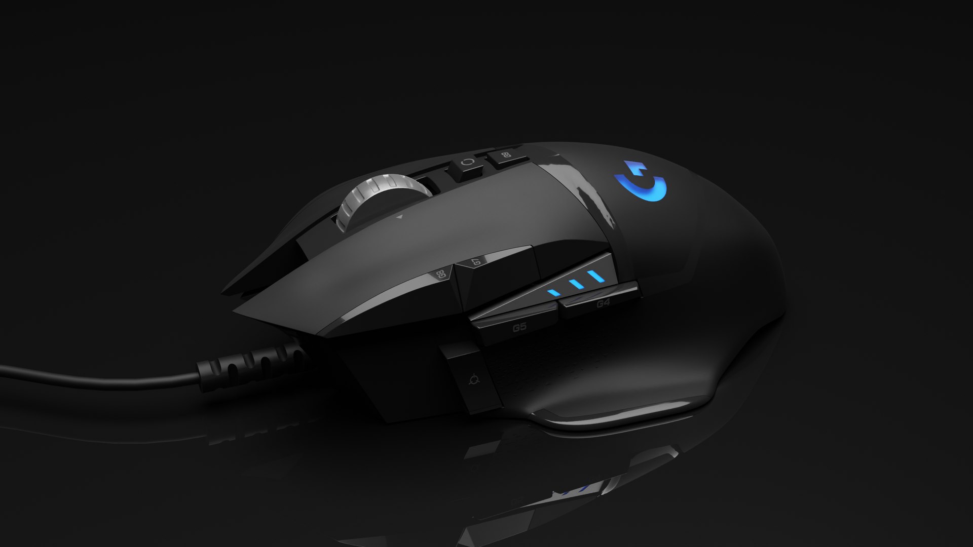 Logitech G502 Mouse Model - TurboSquid 2088042