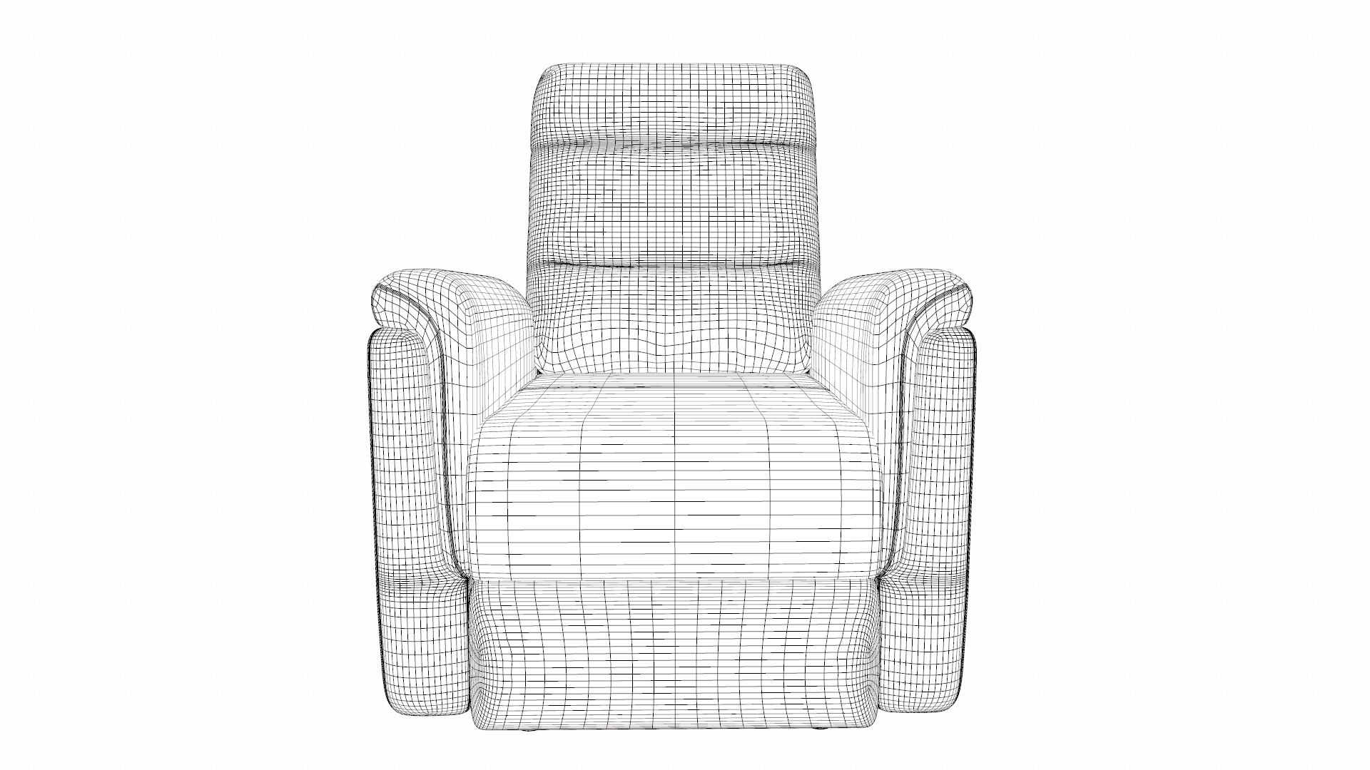 3D Recliner Chair Model - TurboSquid 2382837