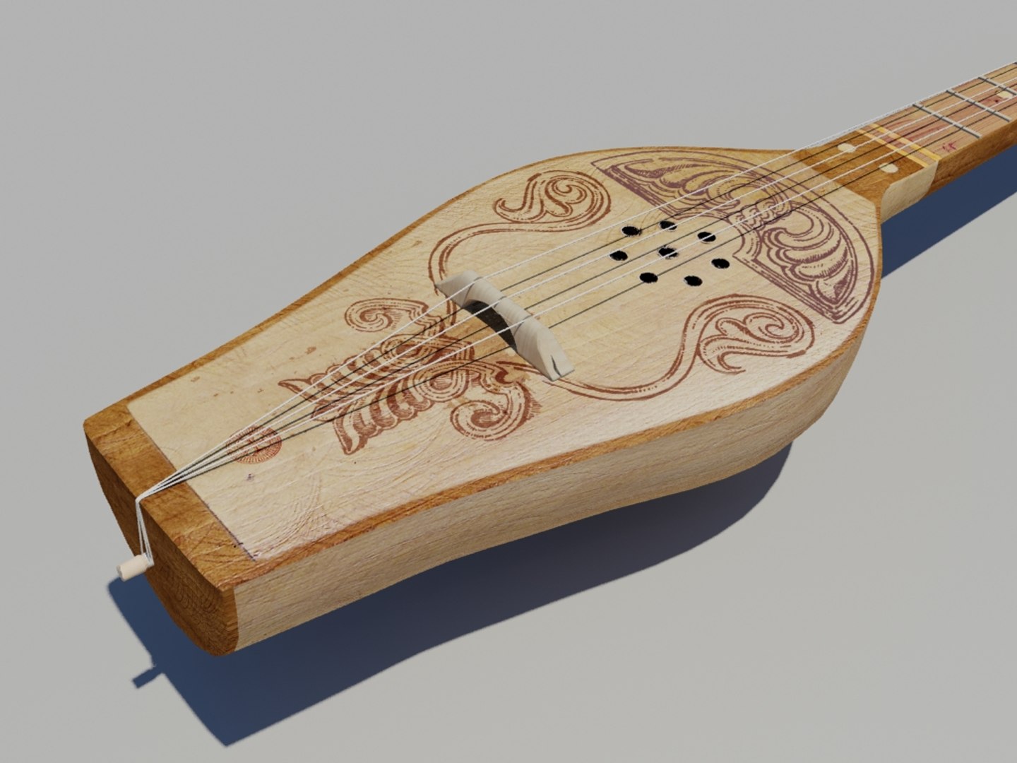 Georgian Old Musical 3d Max