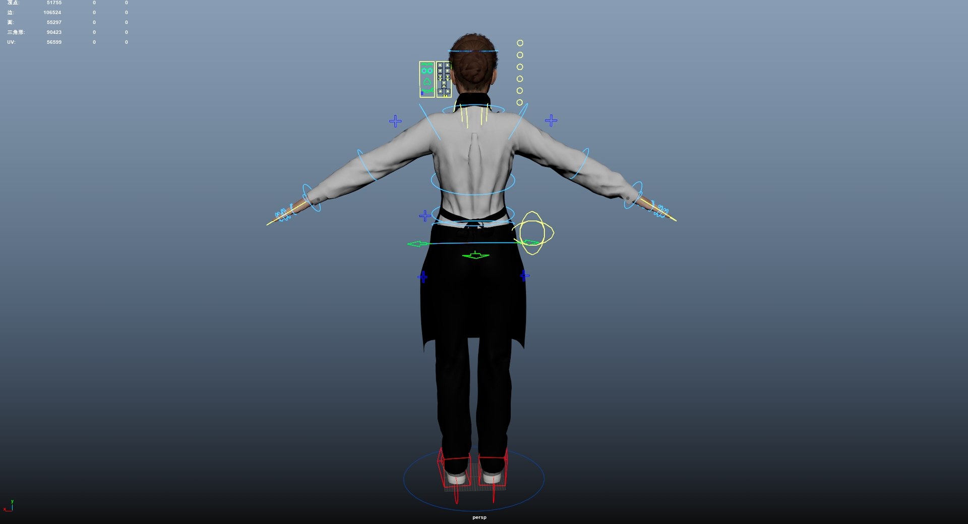 Female Cashier Model - TurboSquid 2439793