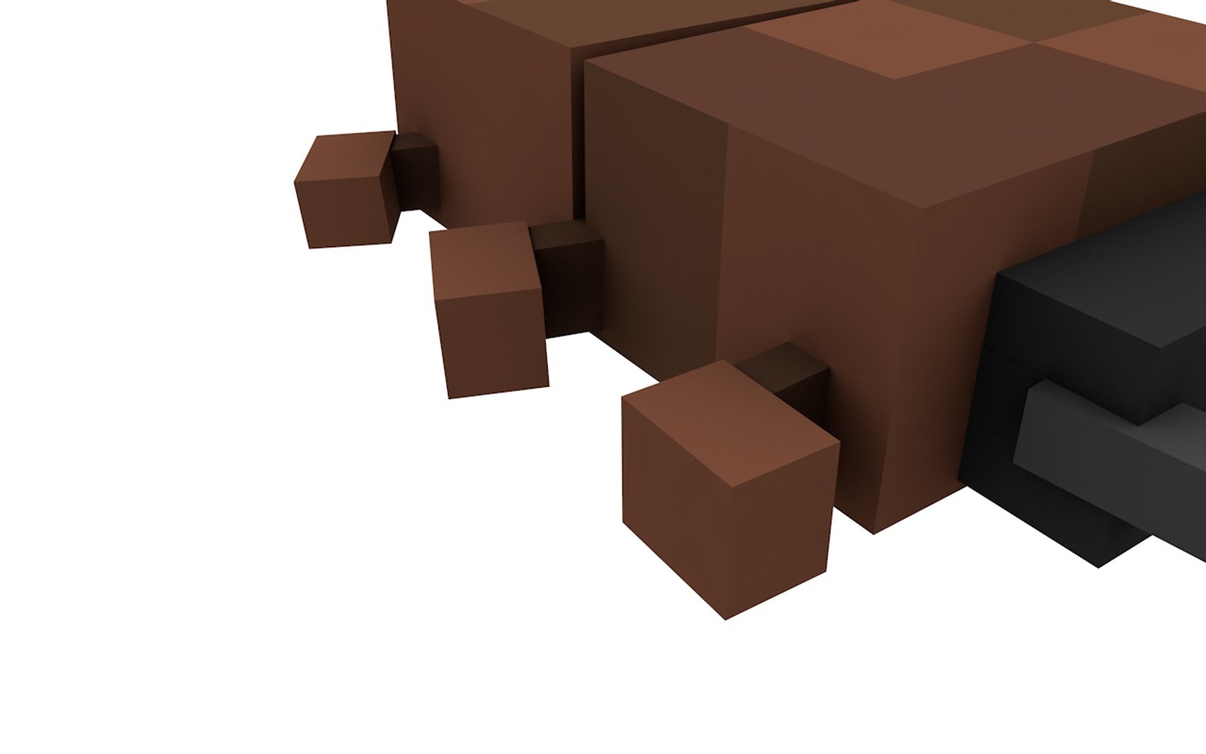 Minecraft Dig Build Life 3d C4d