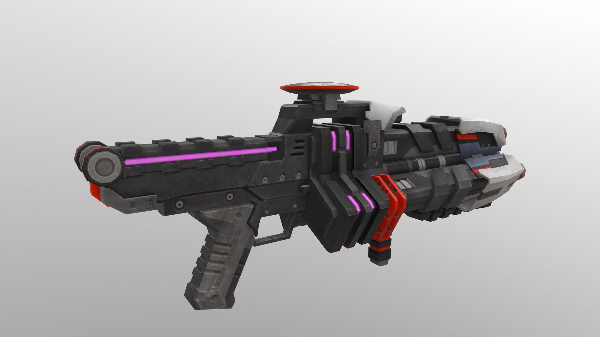 3D Funnel Gun Level 1 Model - TurboSquid 2185605