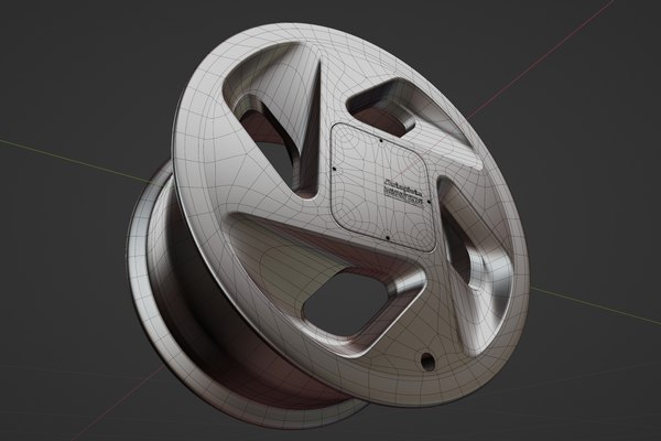 modelo 3d Rueda de coche Autopista DRY - TurboSquid 1848124